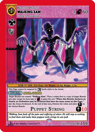 Walking Sam [Cryptid Nation: First Edition]