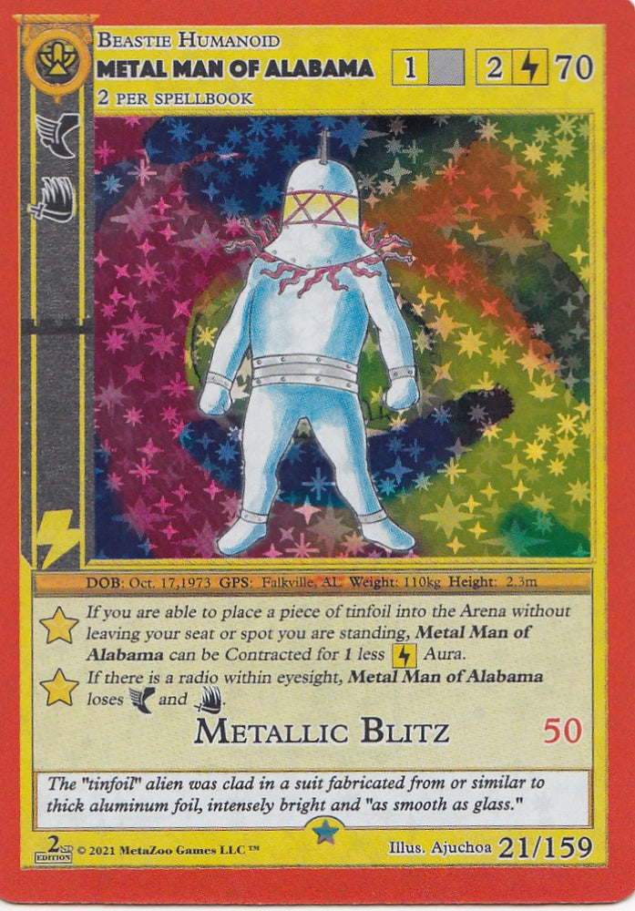 Metal Man of Alabama [Cryptid Nation: Second Edition]